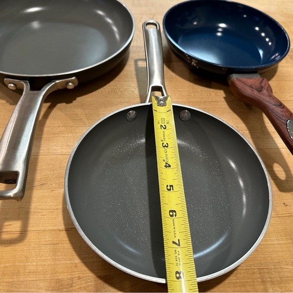 Calphalon | Kitchen | 2 Calphalon Ceramic Pans Phantom Chef Fry Pan ...